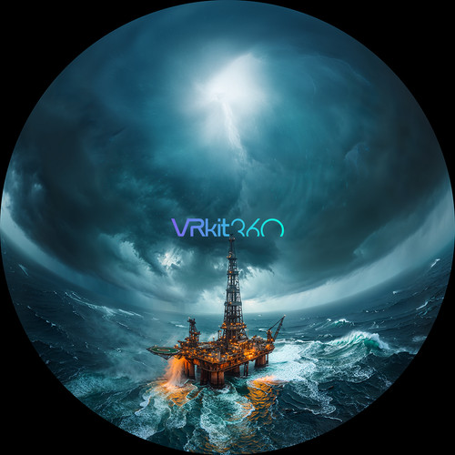 Oil Rig v1 8K Fisheye | Vrkit 360