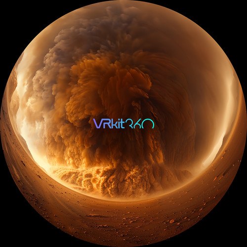 Sand storm v1 8K Fisheye | Vrkit 360