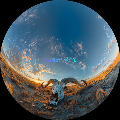 Argali - Mountain sheep v1 skull 8K Fisheye | Vrkit 360