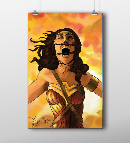 Wonder Woman 11x17 Print | My Site