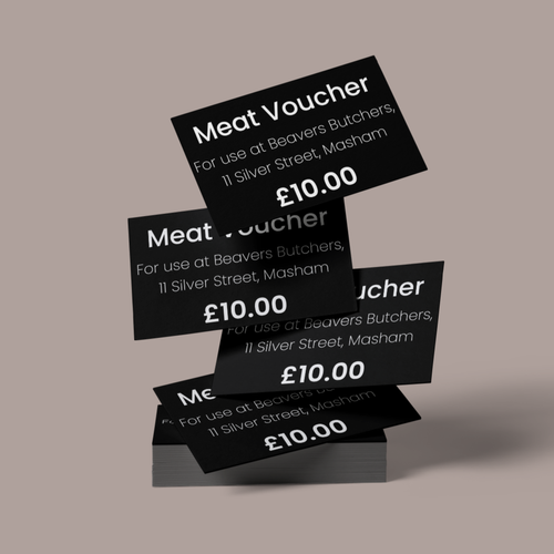 Beavers Butchers Meat Voucher | beaversbutchers