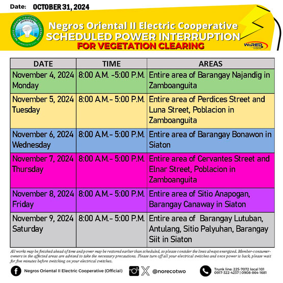 Power Outage | NORECO II