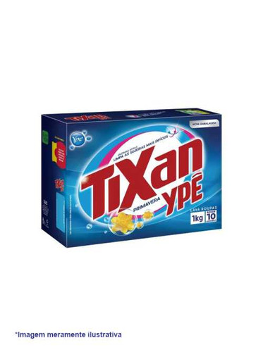 Sabão em Pó Primavera Tixan 800g | Prime Distribuidora