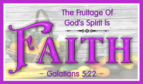 Fruitage of God's Spirit Magnet - Faith | Art2NspireU