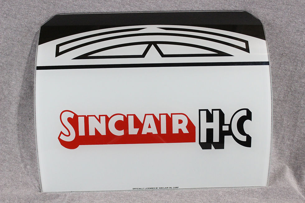 National A38 Sinclair H-C Ad Glass | KCsKoolFuel
