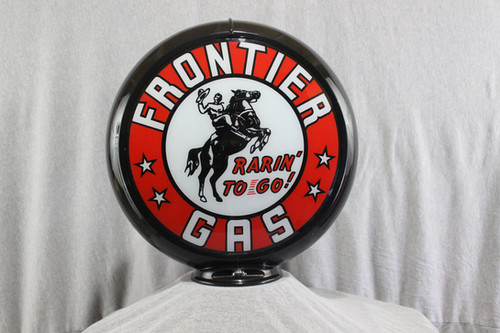 Frontier Gas Gas Pump Globe | KCsKoolFuel