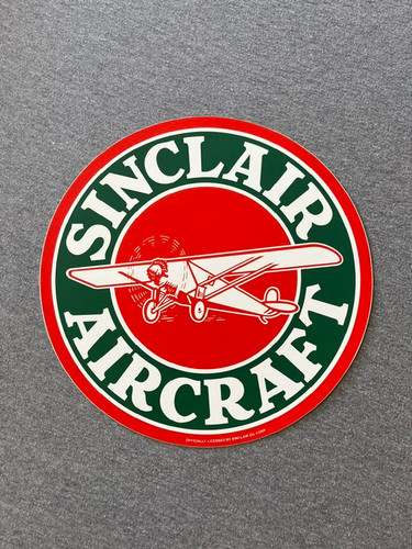 Sinclair Aircraft 12" Vinyl Decal | KCsKoolFuel