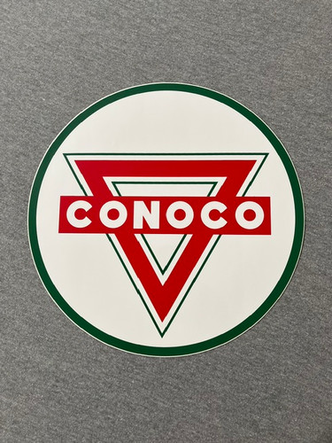 Conoco 12" Vinyl Decal | KCsKoolFuel