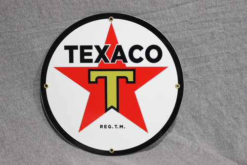 Texaco Porcelain Sign | KCsKoolFuel