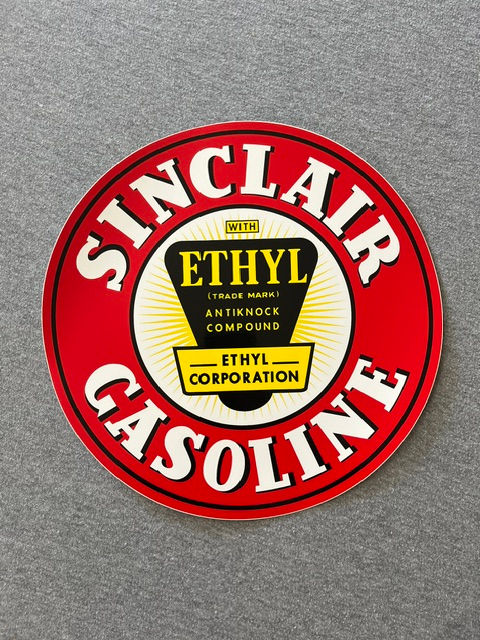 Sinclair Ethyl Gasoline 12" Vinyl Decal | KCsKoolFuel