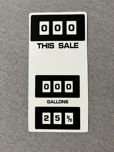 Meter Face Vinyl Decal | KCsKoolFuel