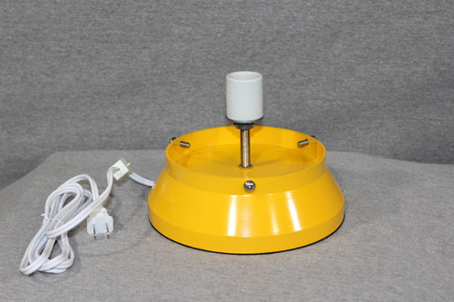 Yellow Lamp Base for Globe | KCsKoolFuel