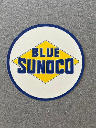 Blue Sunoco Vinyl Decal | KCsKoolFuel