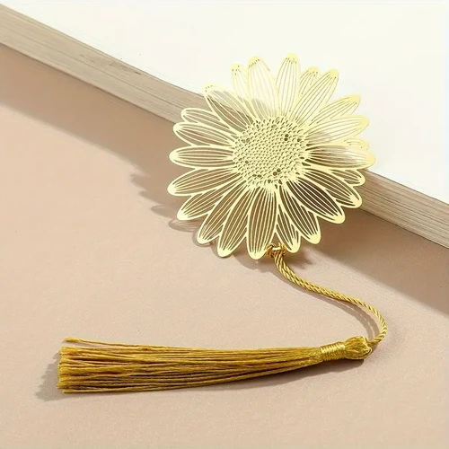 Metal Golden Sunflower Bookmark | Sydney Gift Hampers