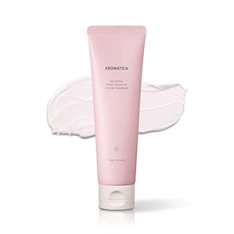 AROMATICA Reviving Rose Infusion Cream Cleanser | CosVe