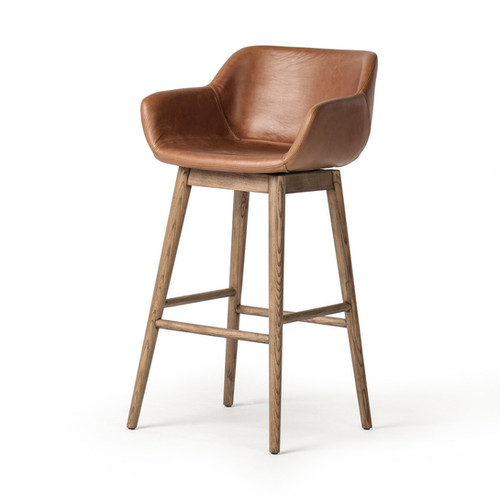 Hannah Swivel Bar + Counter Stool | Vintage & Soul Home