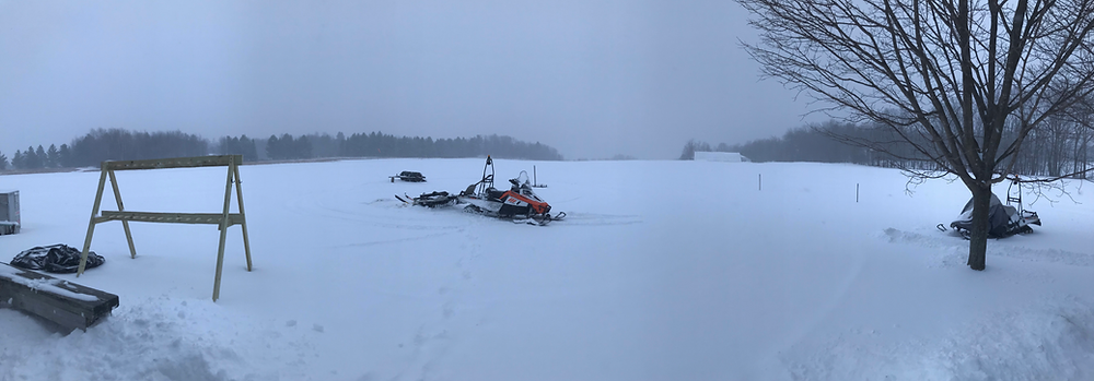 Snow finally!