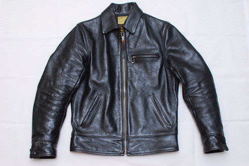 The Real McCoys Joe McCoy Leather Jacket Black 40 | Kanemakijisai Tradin
