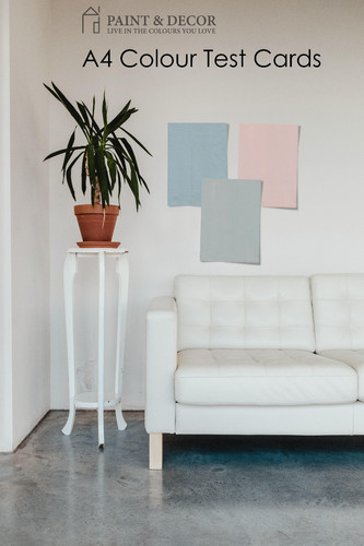 A4 Colour Test Cards | paintanddecor