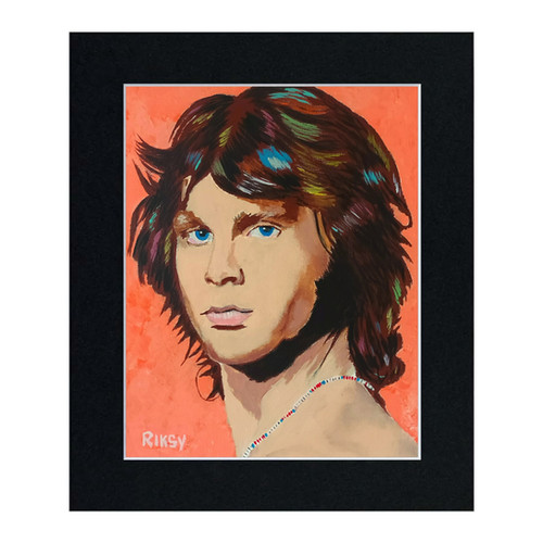 JIM MORRISON - ART PRINT WITH MOUNT | stevieriks