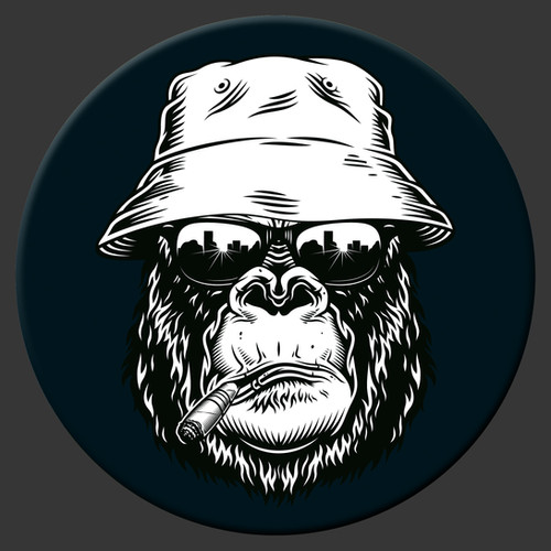Wechsel-Emblem Cool Ape 02 | V-Sticker.com