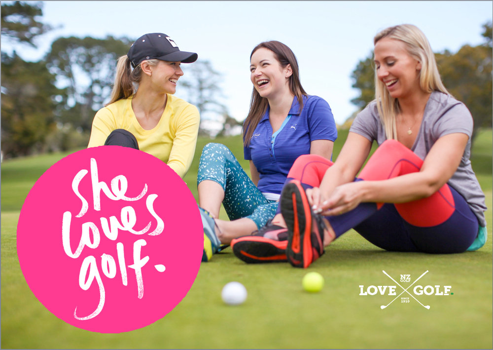She Loves Golf!