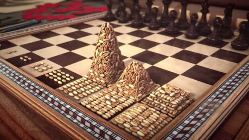 The Indian Story Used to Explain rO: Chess and Indian Mathematics