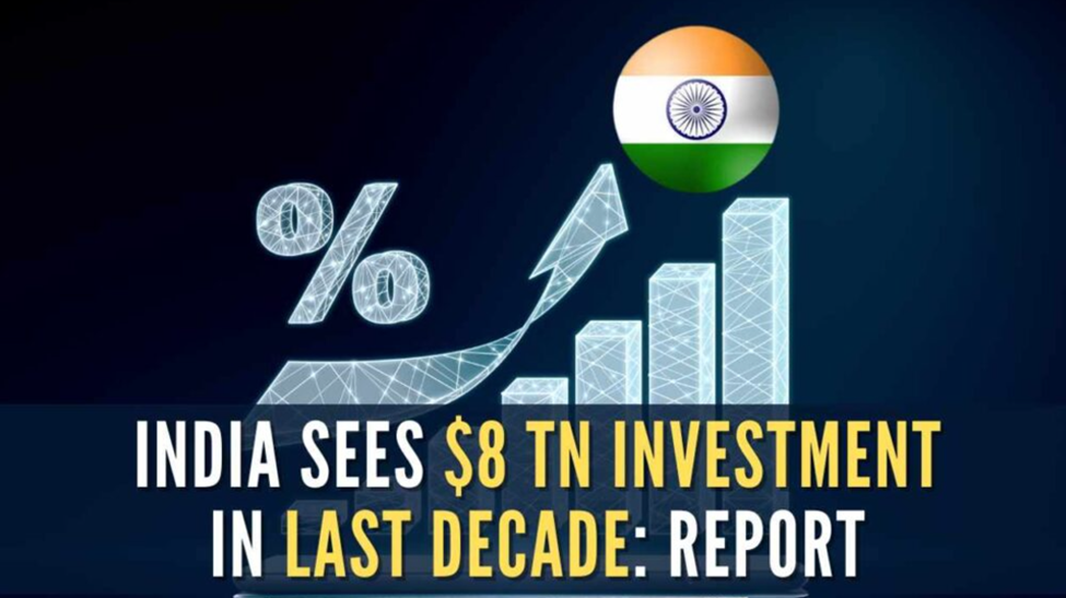 India invested $14 trillion since independence, over 50% in the last ...