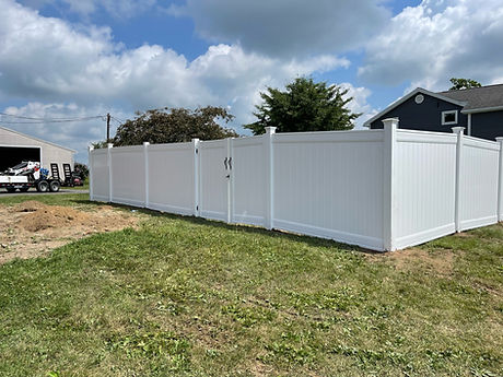 Vinyl Fences | Southern Tier FenceCompany