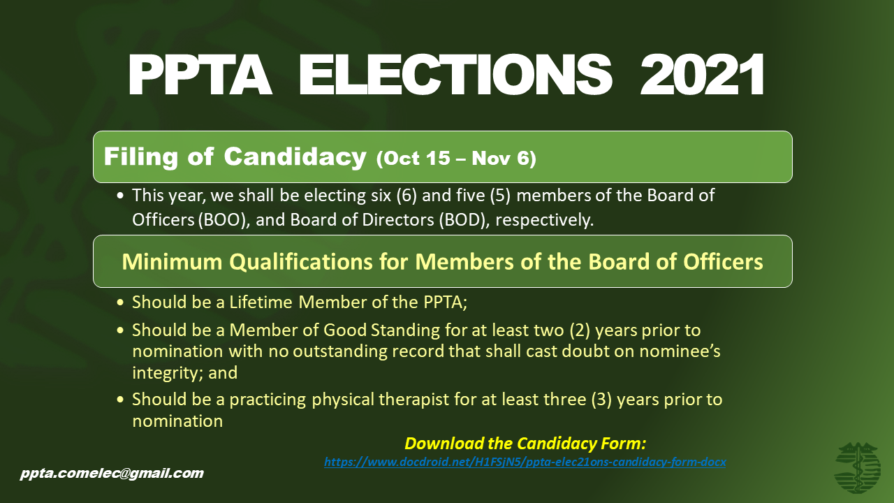 PPTA Elections 2021