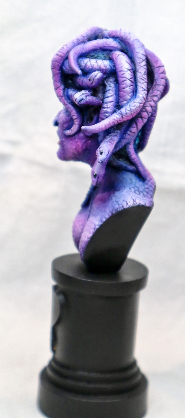 Black Heart Models, Medusa, Version 2 - Painted | Metalhead Minis