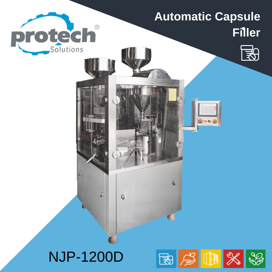 NJP 1200D Automatic Capsule Filling Machine | Protech-Group