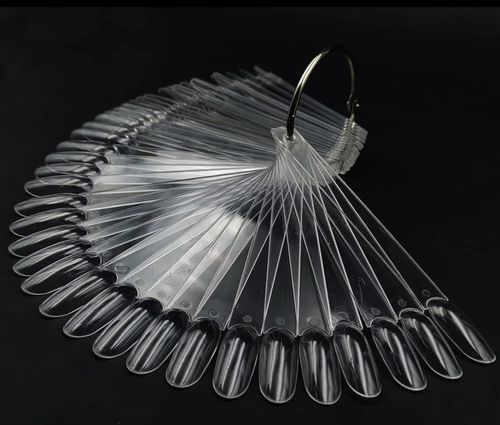 50pcs Tip display Oval Clear | Empire Nail System
