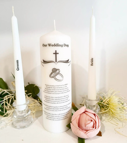 Holy Blessing Wedding Unity Set | Opulentcandles