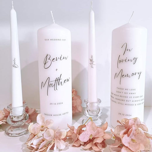 Unity Candle Poem Wedding Wedding Unity Candles For The Perry's. All
