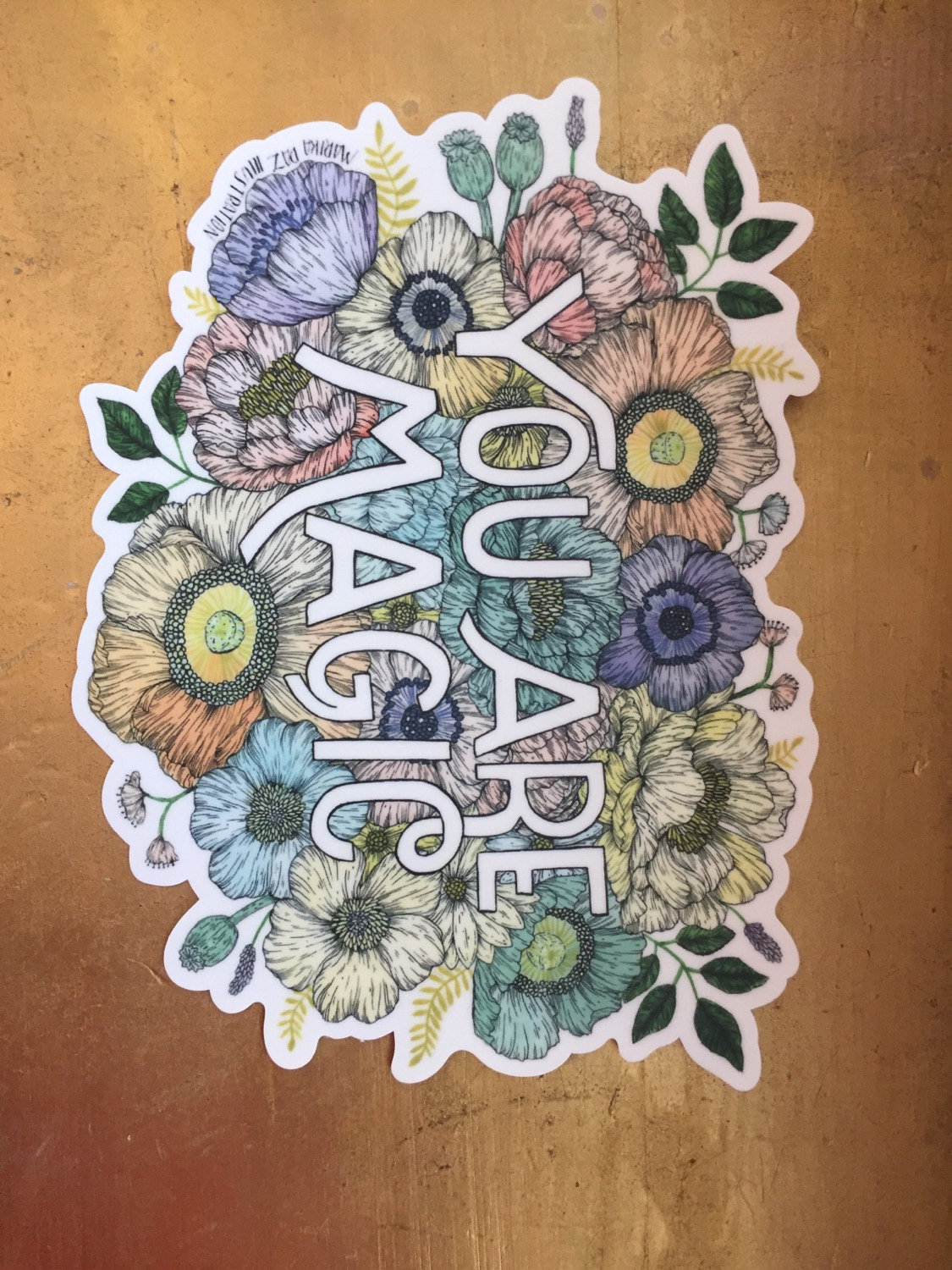 you-are-magic-sticker-by-marika-daz-ilustration