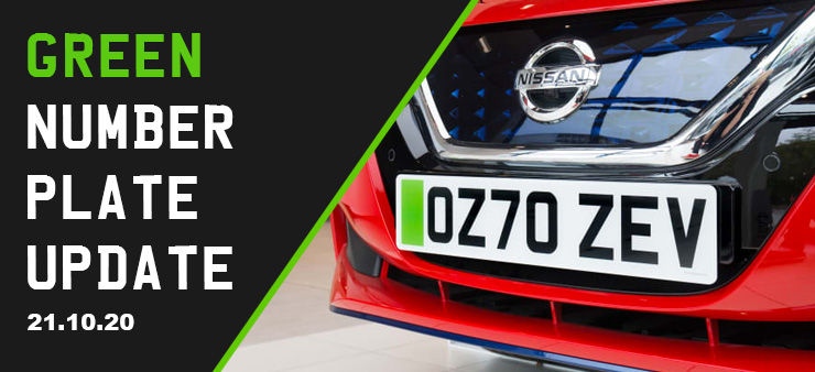 Green Number Plates update 21.10.20