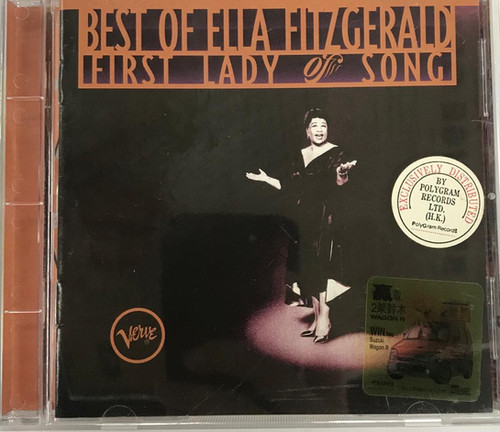 Ella Fitzgerald ‎– Best Of Ella Fitzgerald: First Lady Of Song ...