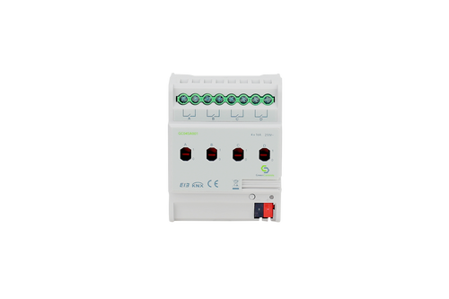 KNX Switching Actuator, 4 channels, 16A | GreenControls