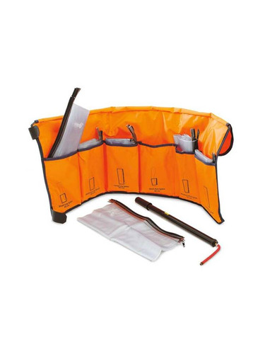 Set de 6 férulas neumáticas con estuche y Bomba | Ortomedicpanama