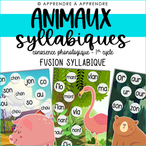 Animaux syllabiques | Apprendre à apprendre