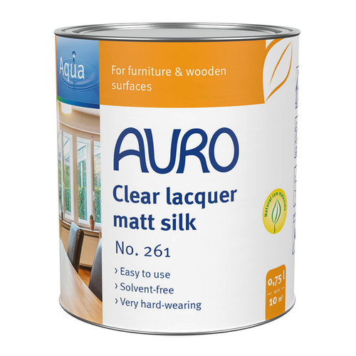 No. 261 - Clear lacquer, matte silk | AURO