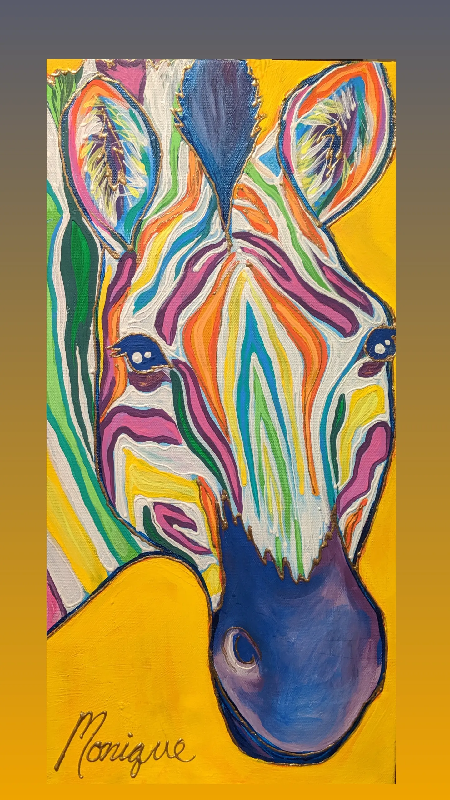 Zebra (signed print) | Rabbit Whole Studio