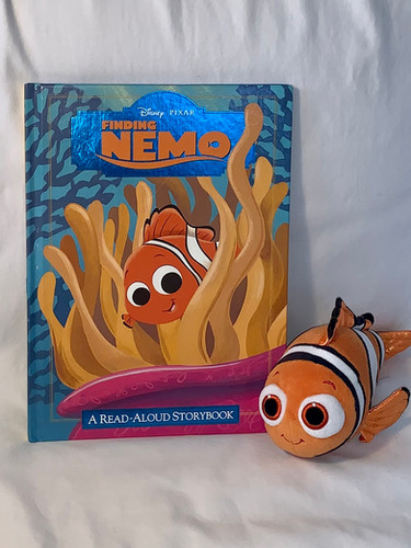 Finding Nemo (Read-Aloud Storybook) & plush Nemo | Recycled Reading Bud