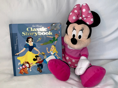 Disney's Classic Storybook and plush pink Minnie Mouse | Recycled ...