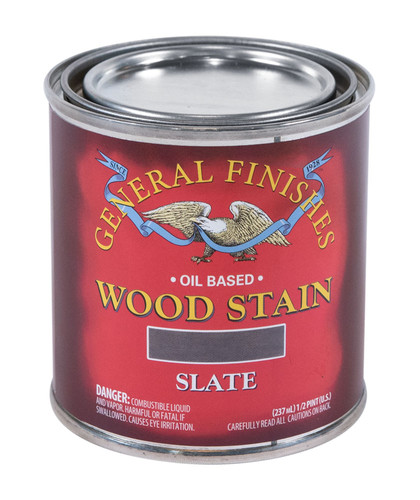 Slate Half Pint Liquid Oil Based Stain | Four Sisters