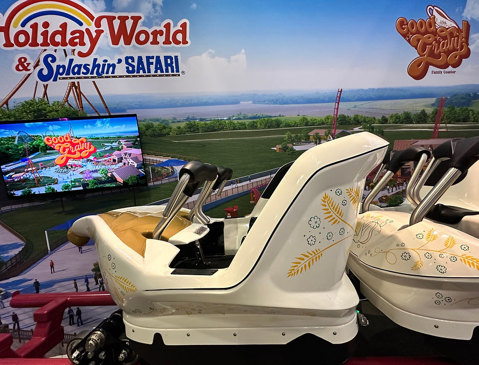 Good Gravy! Holiday World and Vekoma unveil Gravy Boat Shaped Train for ...