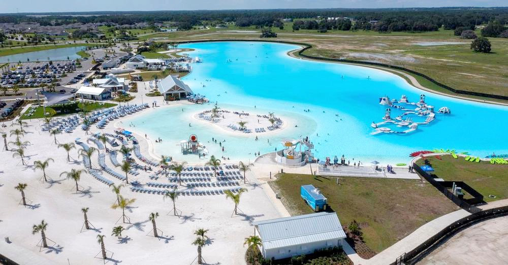 The largest manmade lagoon in the country - The Mirada is now open ...