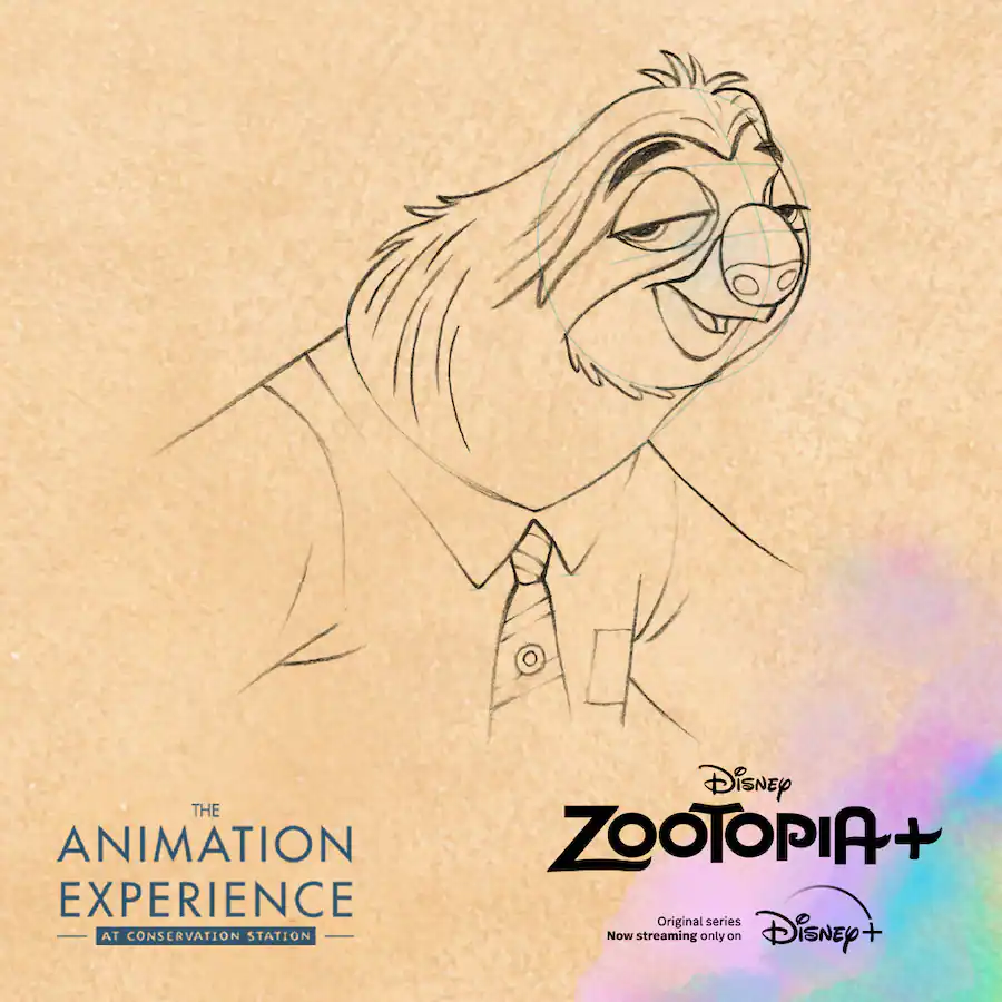 Learn to Draw Zootopia Characters At Disney’s Animal Kingdom