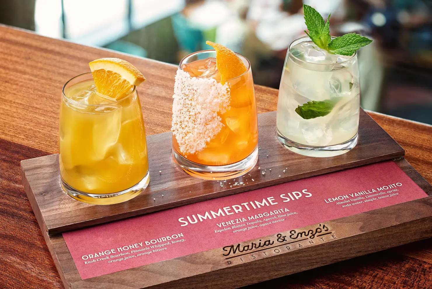 Cheers to Summer with new citrus-infused cocktails at Maria and Enzo’s ...